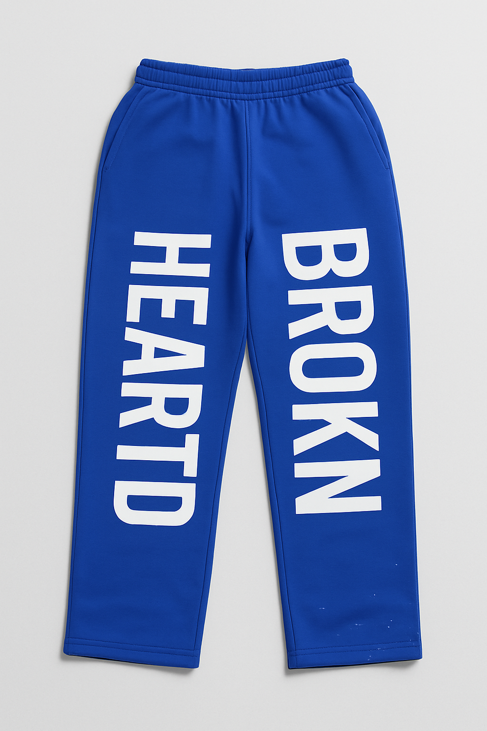 BROKN HEARTD Straight-Leg Logo- Cotton-Jersey Sweatpants – Brokn Designs